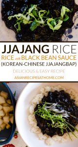 Rice with Black Bean Sauce (Jjajangbap 짜장밥) – Asian Recipes At Home