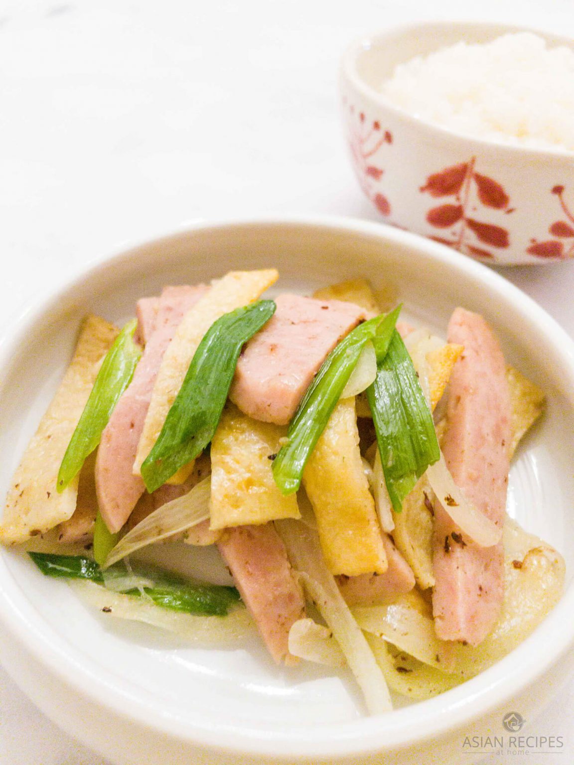 Spam & Fish Cakes (Odeng) Stir-fry – Asian Recipes At Home